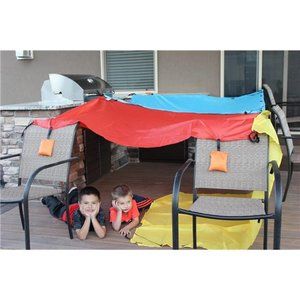 Toys | Tote A Fort Blanket Fort Kit Kids Fort Playhouses Portable Fort ...